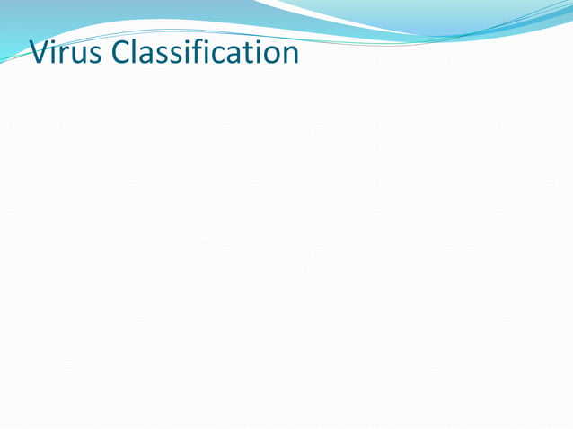 Virology | PPTX | Biological Sciences | Science