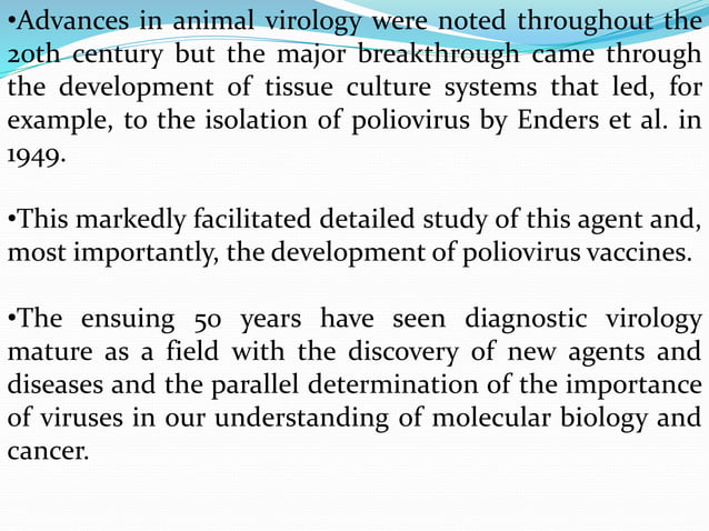 Virology | PPTX | Biological Sciences | Science