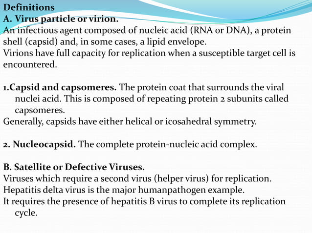 Virology | PPTX | Biological Sciences | Science