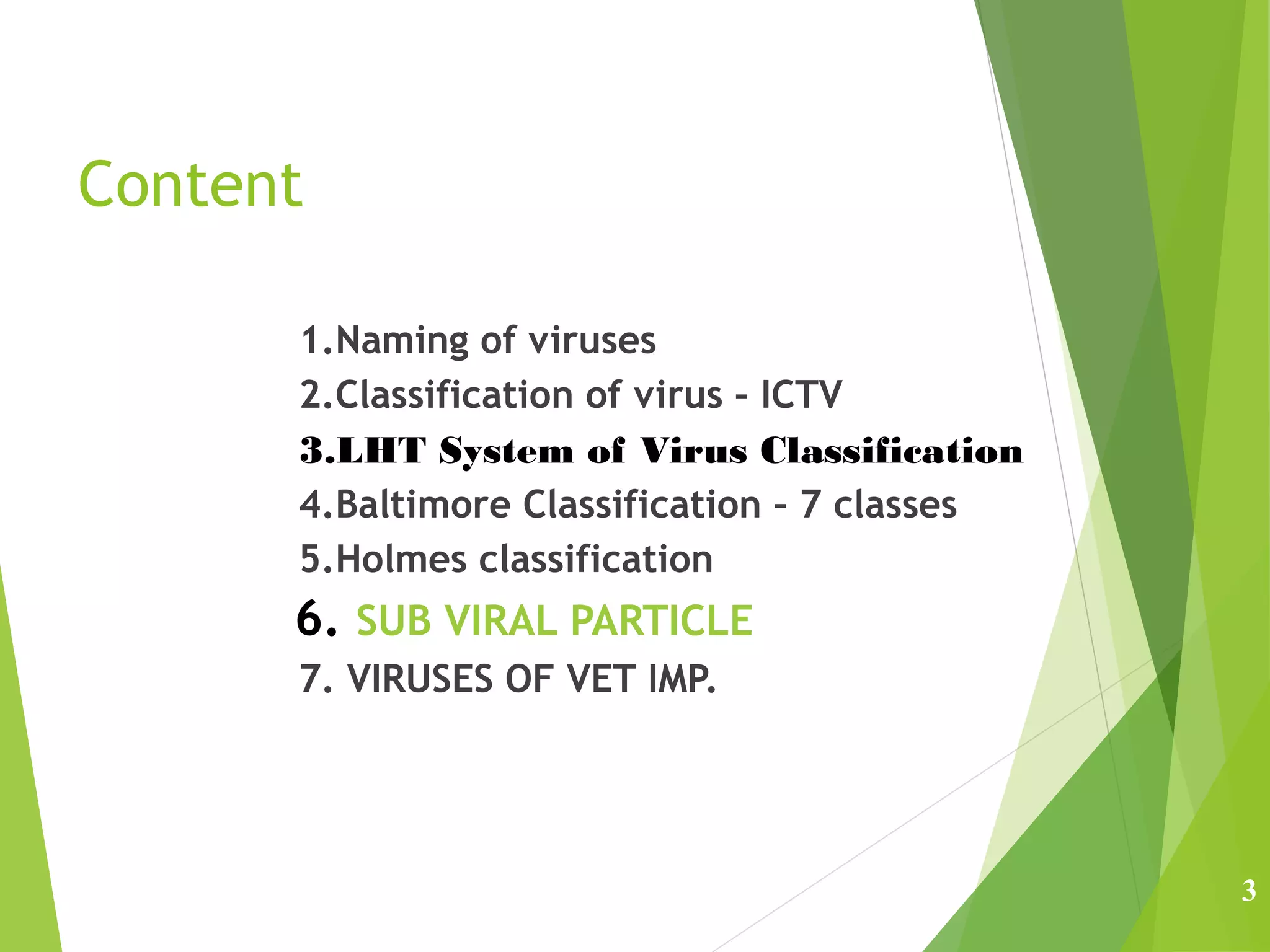 classification of virus and basic terms | PPT