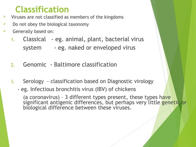 classification of virus and basic terms | PPT