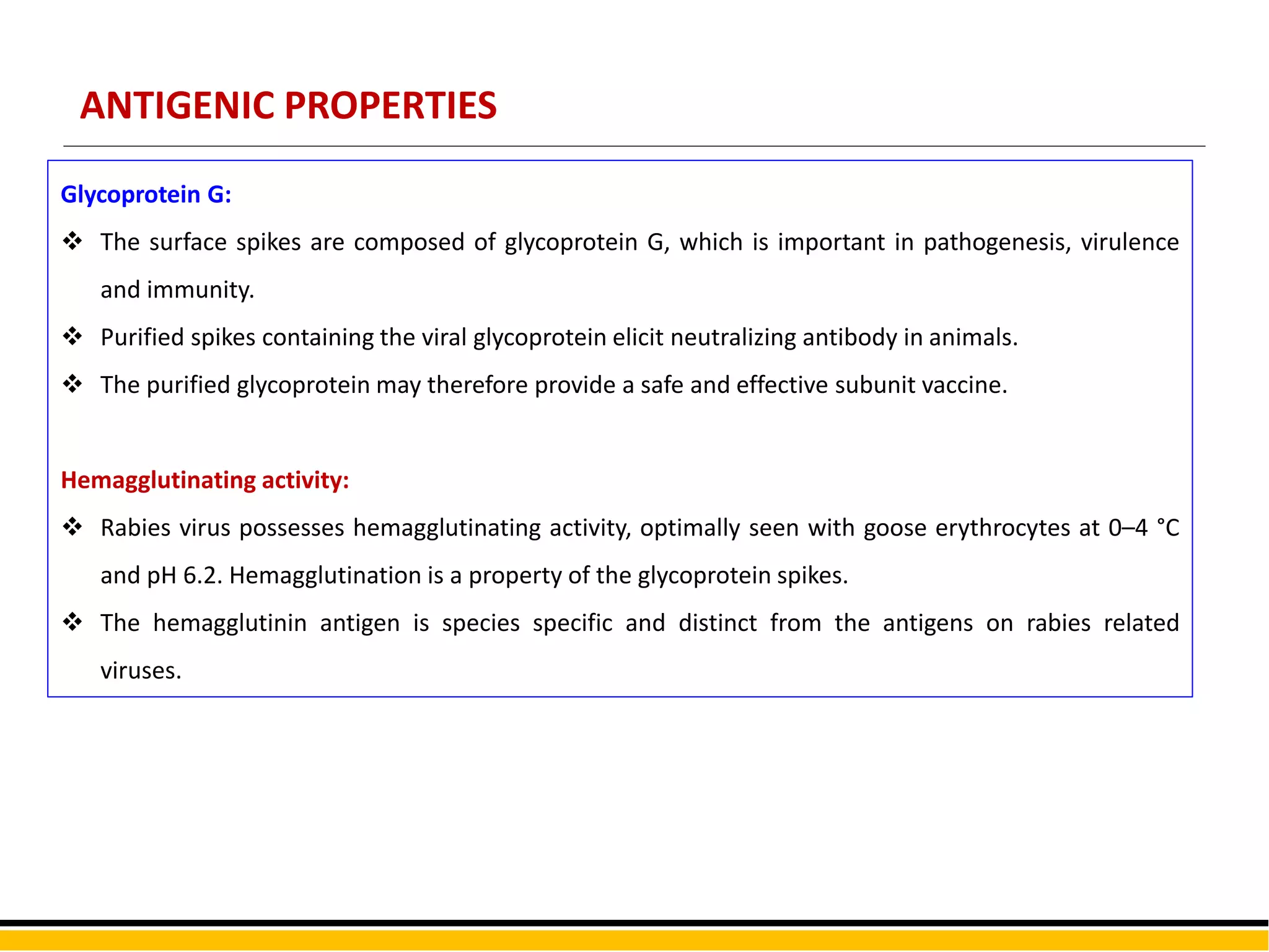 VIROLOGY - RABIES VIRUS | PPTX