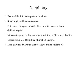 Virology intro 1 | PPT