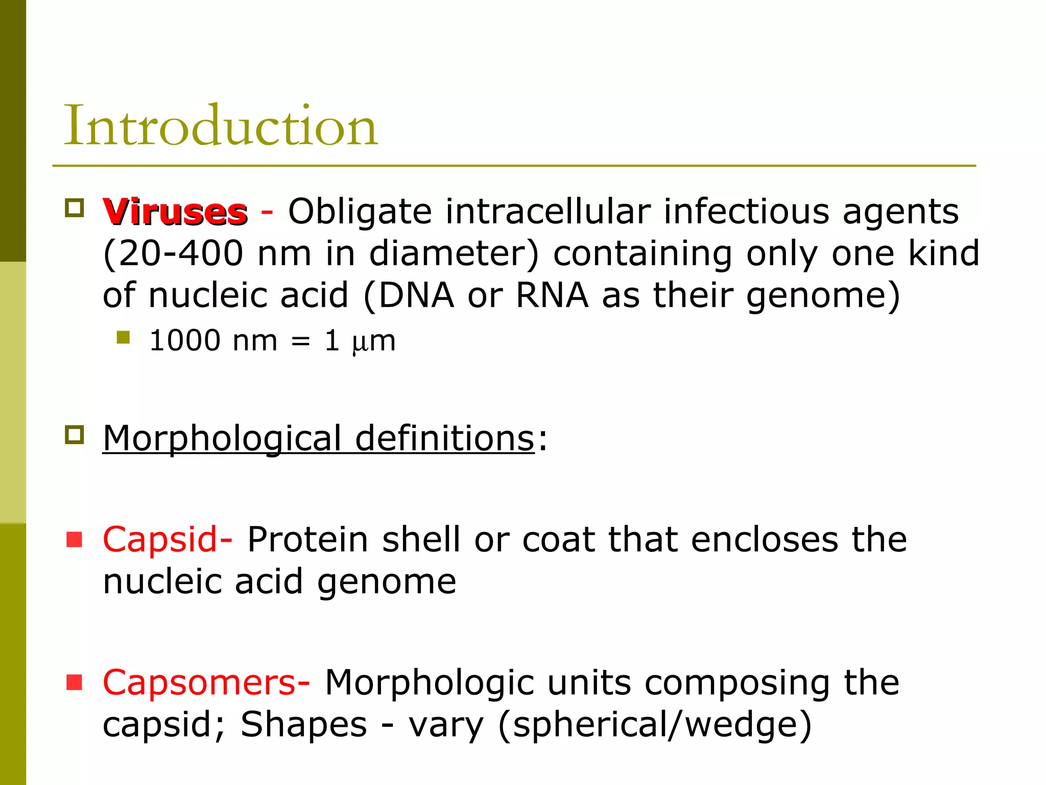 Virology introduction mbbs | PPT