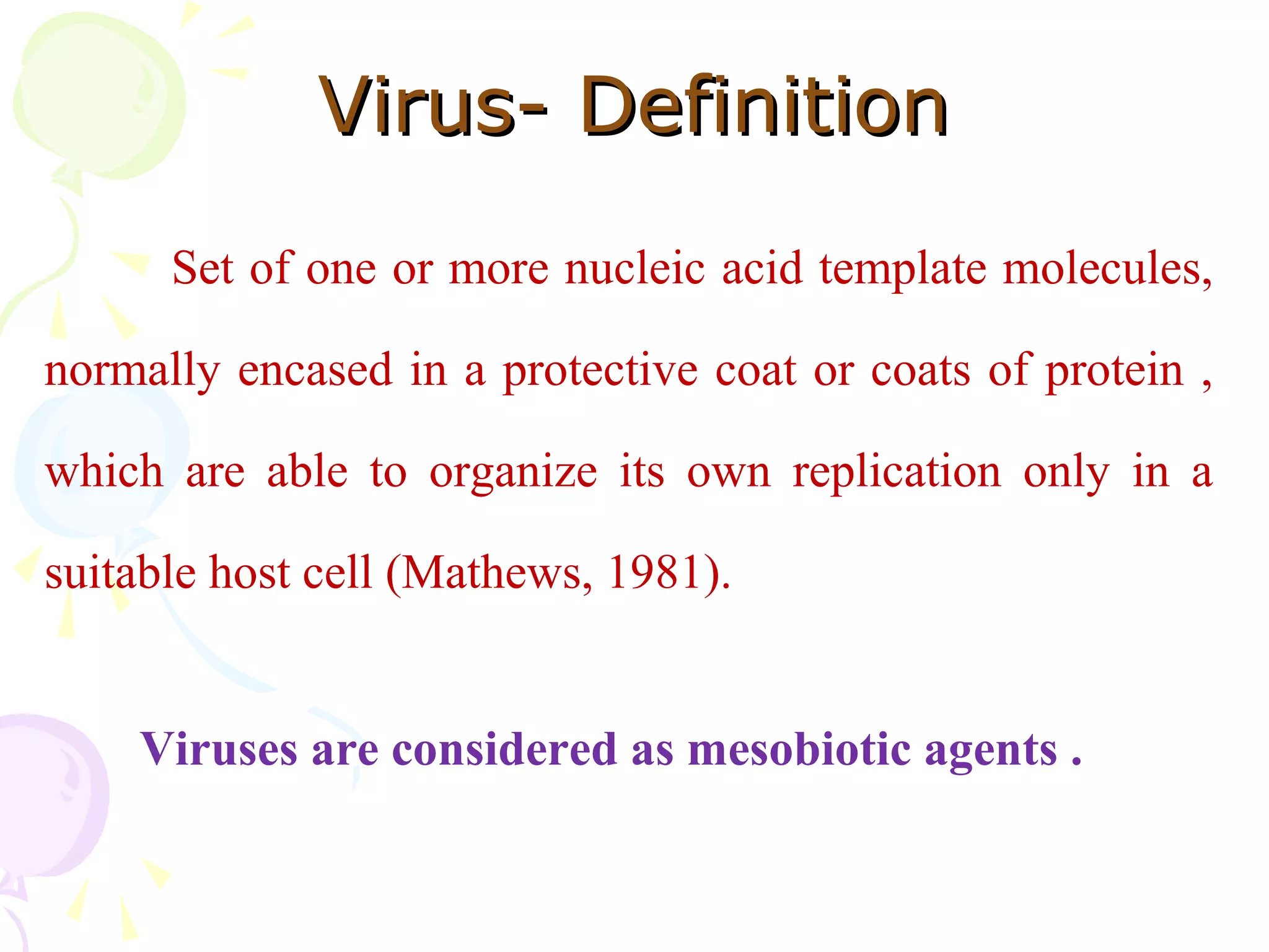 Plant virology - Basics | PPT