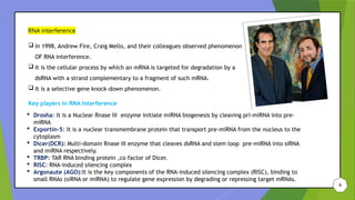Role of RNA silencing in management of plant disease management | PPT