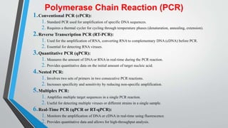 Virology Practical and PCR Techniques pptx | PPTX