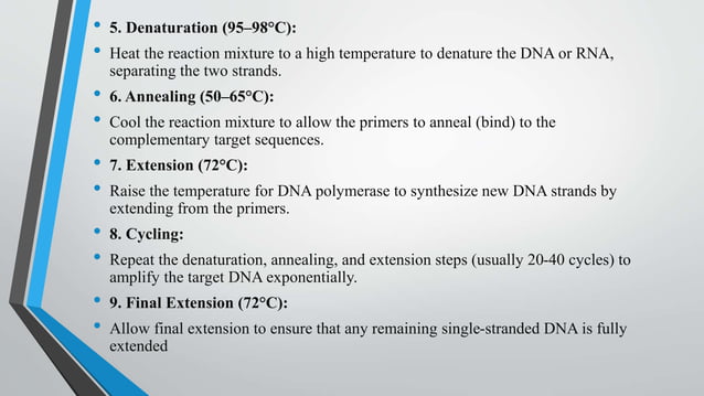 Virology Practical and PCR Techniques pptx | PPTX