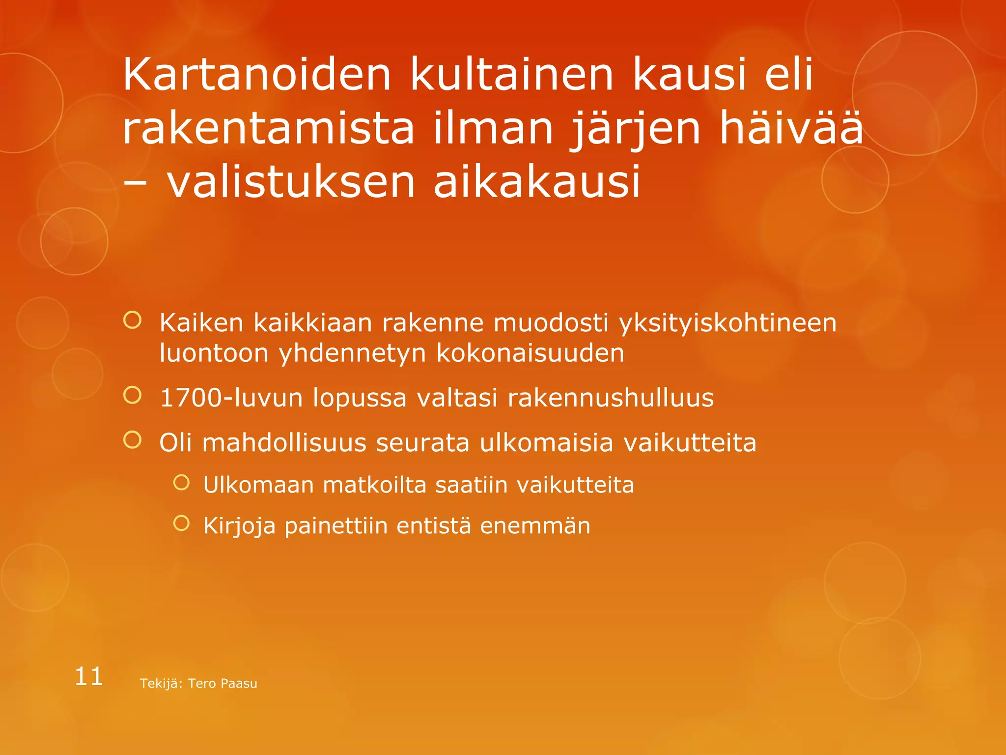 Viron kartanoiden historiaa | PPT