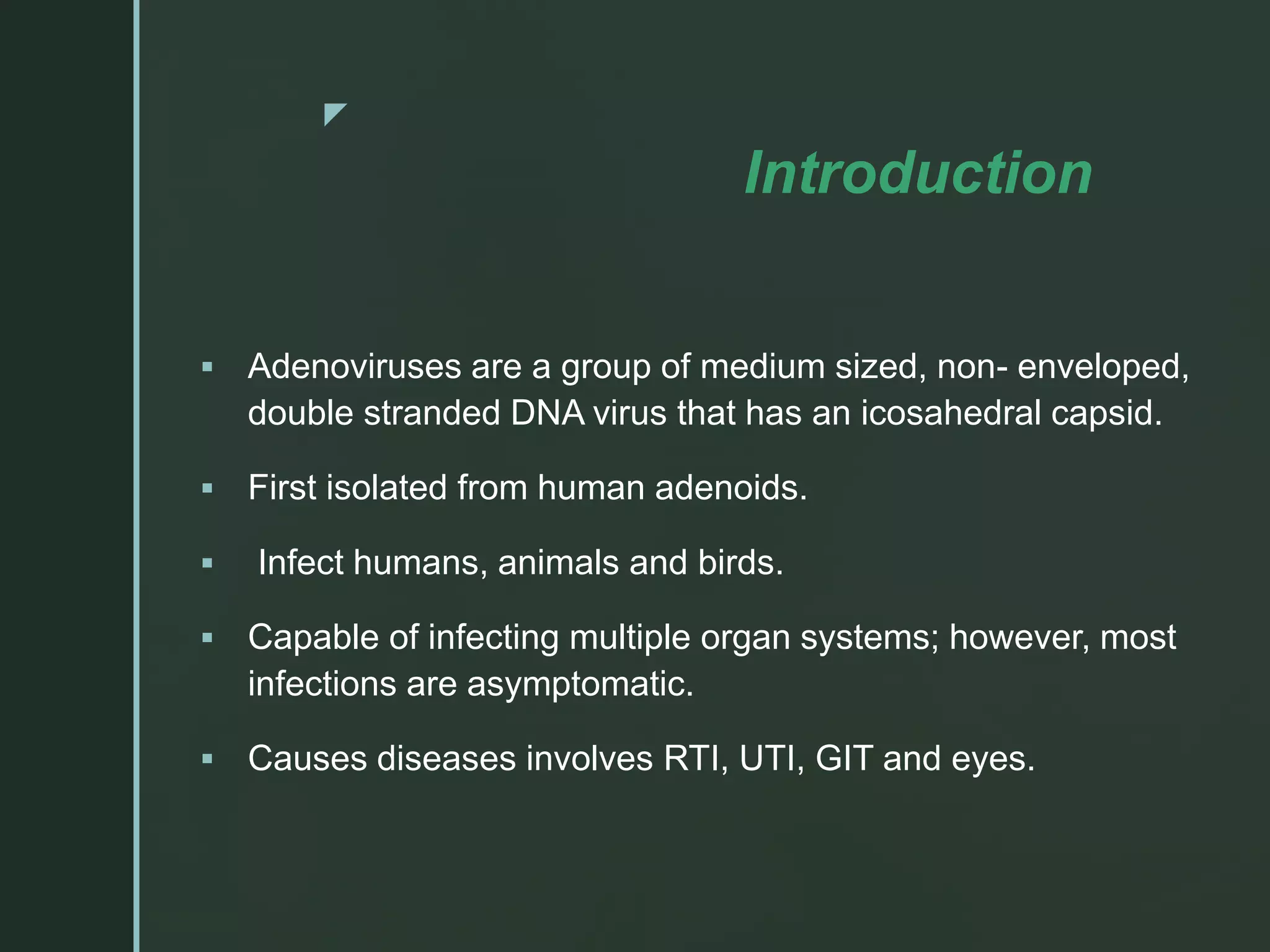 Pathogenesis of Adenoviruses | PPTX