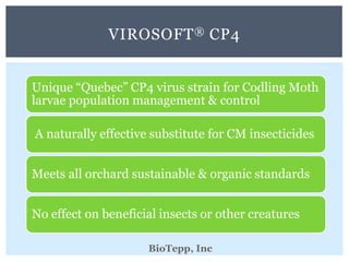 organic apple insect control program biological 7-16-14 | PPT