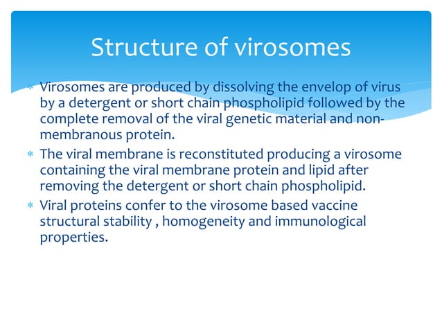Virosomes | PPTX