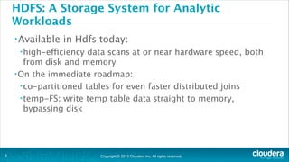 Building a Hadoop Data Warehouse with Impala | PPT