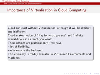 Cloud Computing and Virtualization | PDF