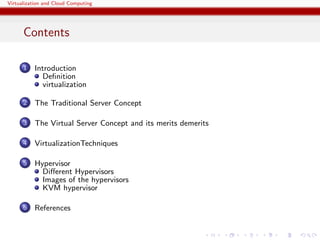 Cloud Computing and Virtualization | PDF
