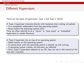 Cloud Computing and Virtualization | PDF