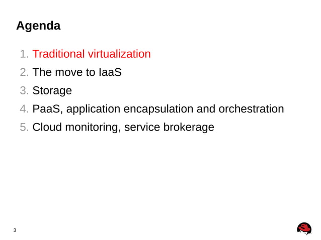 A complete Open Source cloud: Storage, Virt, IaaS, PaaS | PPT