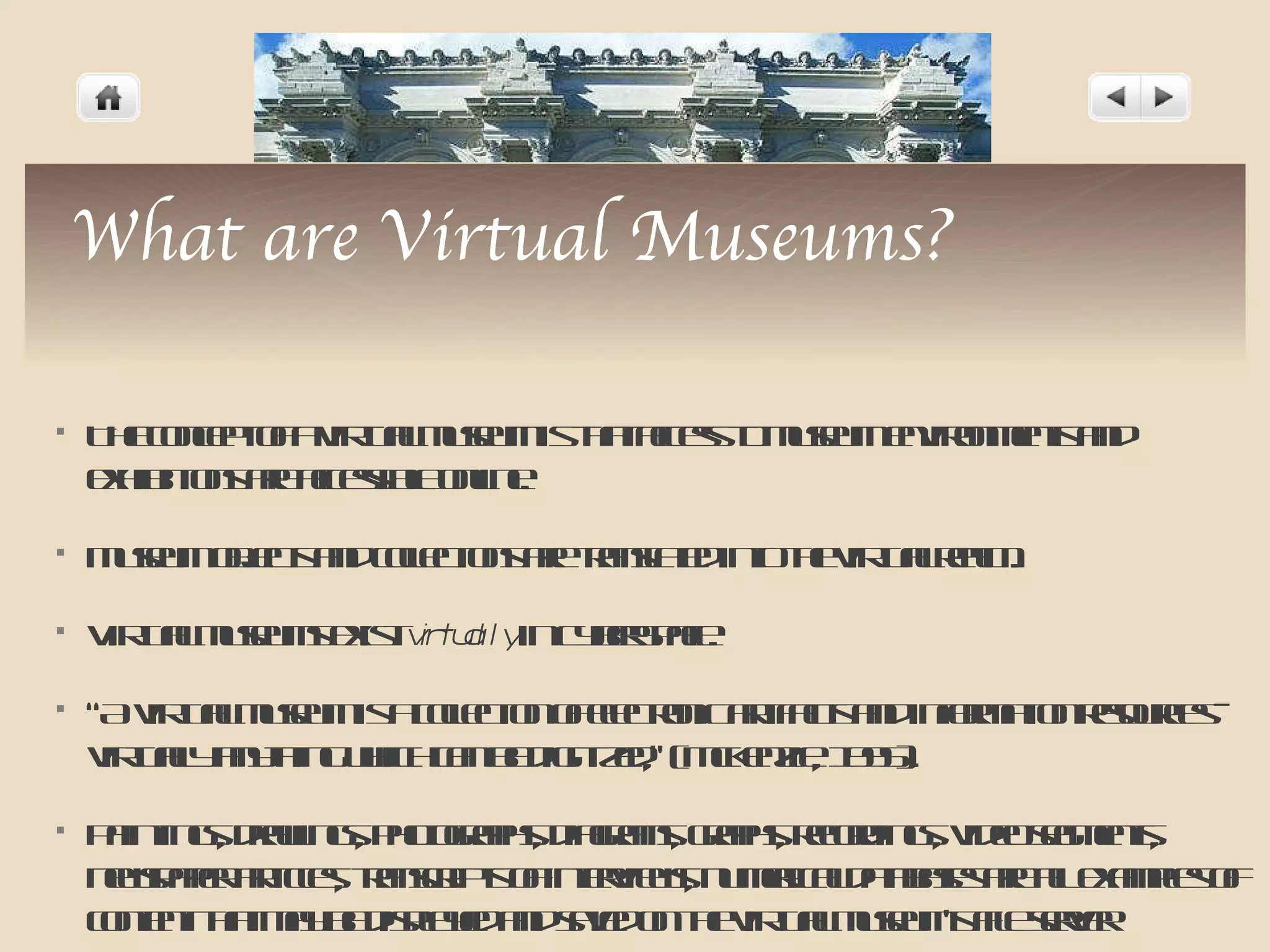 Virtual Museums | PPT