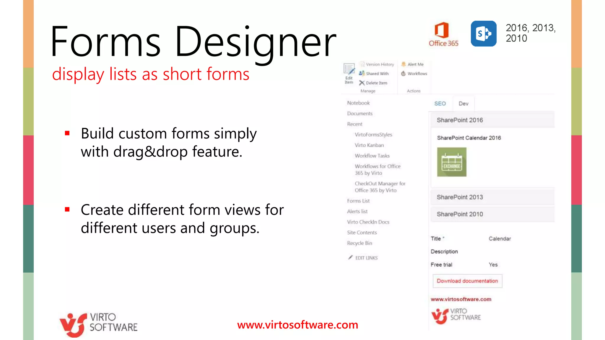 Virtosoftware solutions' demo | PPT