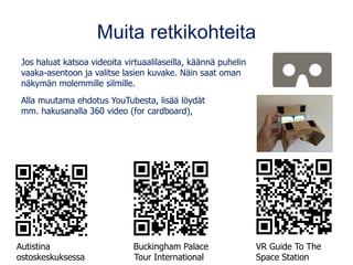 Virtuaaliretkeily | PPT