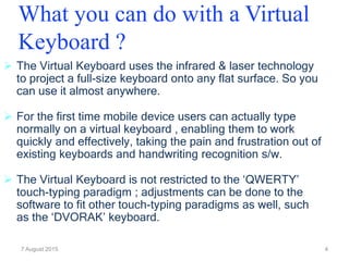 Virtual Keyboard | PPT