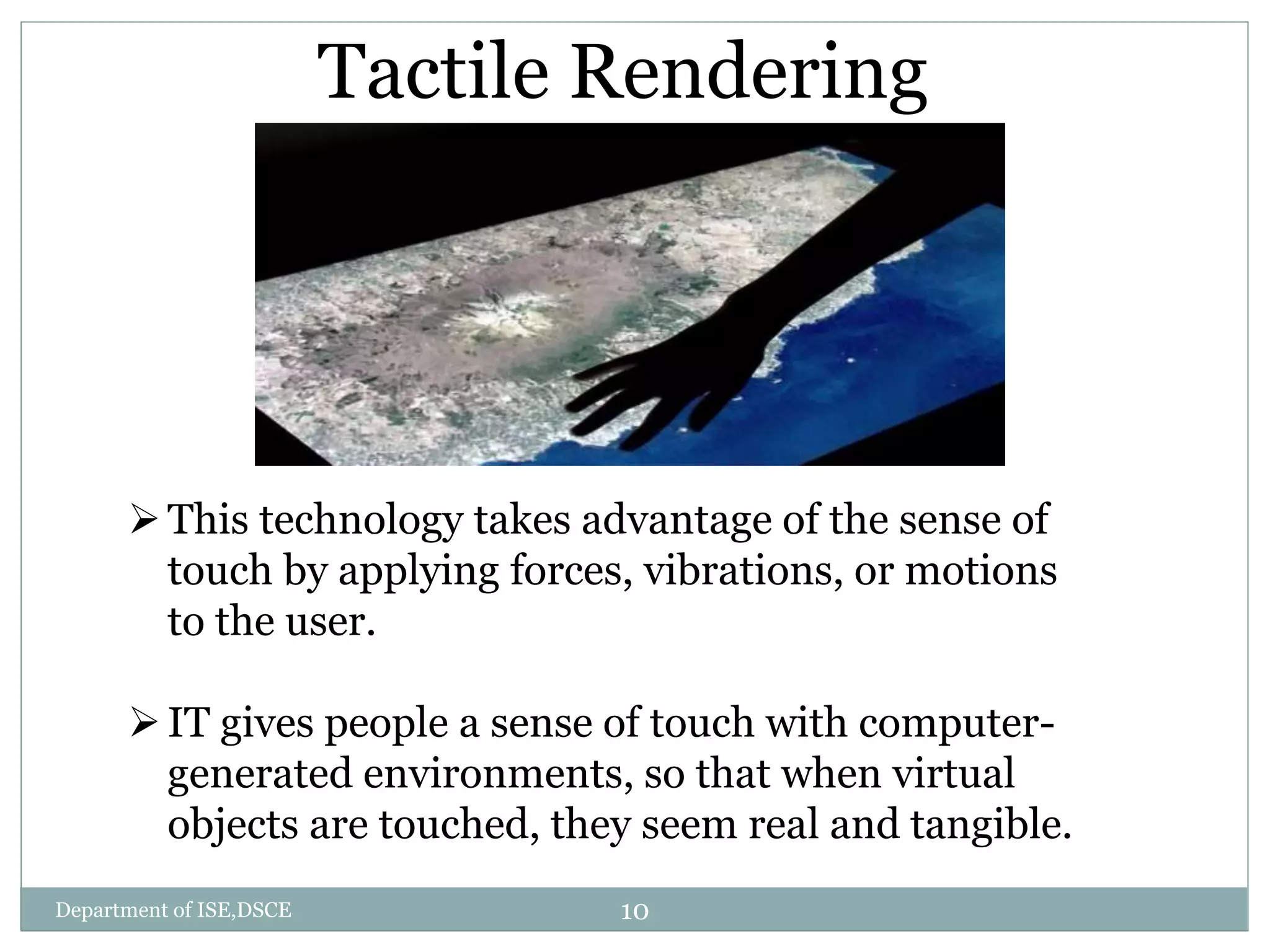 TACTILE RENDERING | PPT