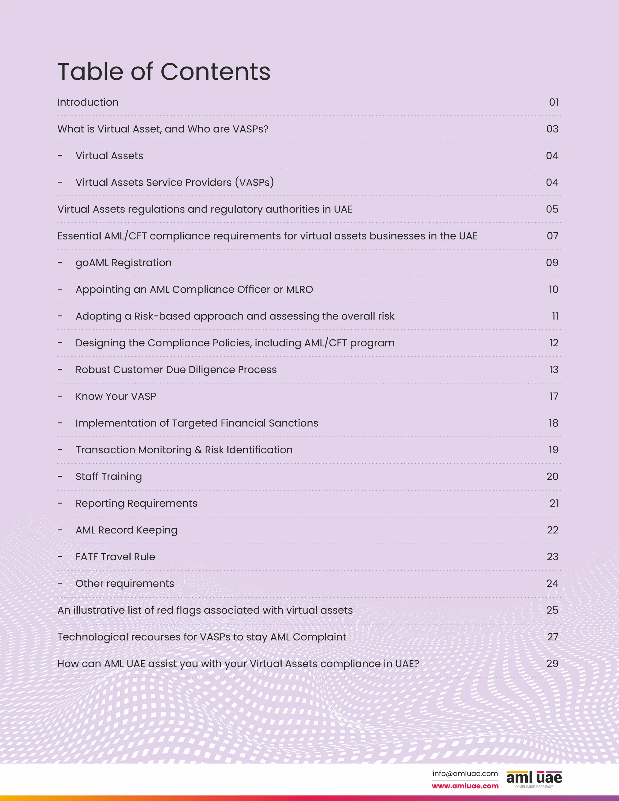 A Complete Virtual Asset Guide to AML Compliance for VASPs in the UAE | PDF