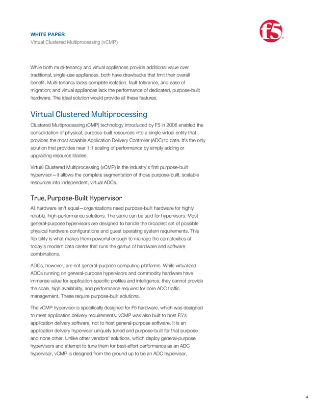 Virtual clustered-multiprocessing-vcmp | PDF