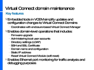 Virtual Connect Enterprise Manager v1.2 | PPT