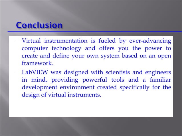 Virtual instrumentation9898 | PPT | Computing | Technology & Computing