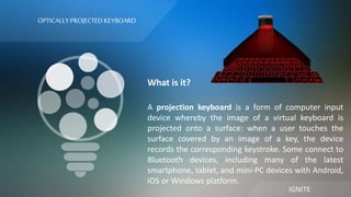 virtual keyboard presentation | PPT