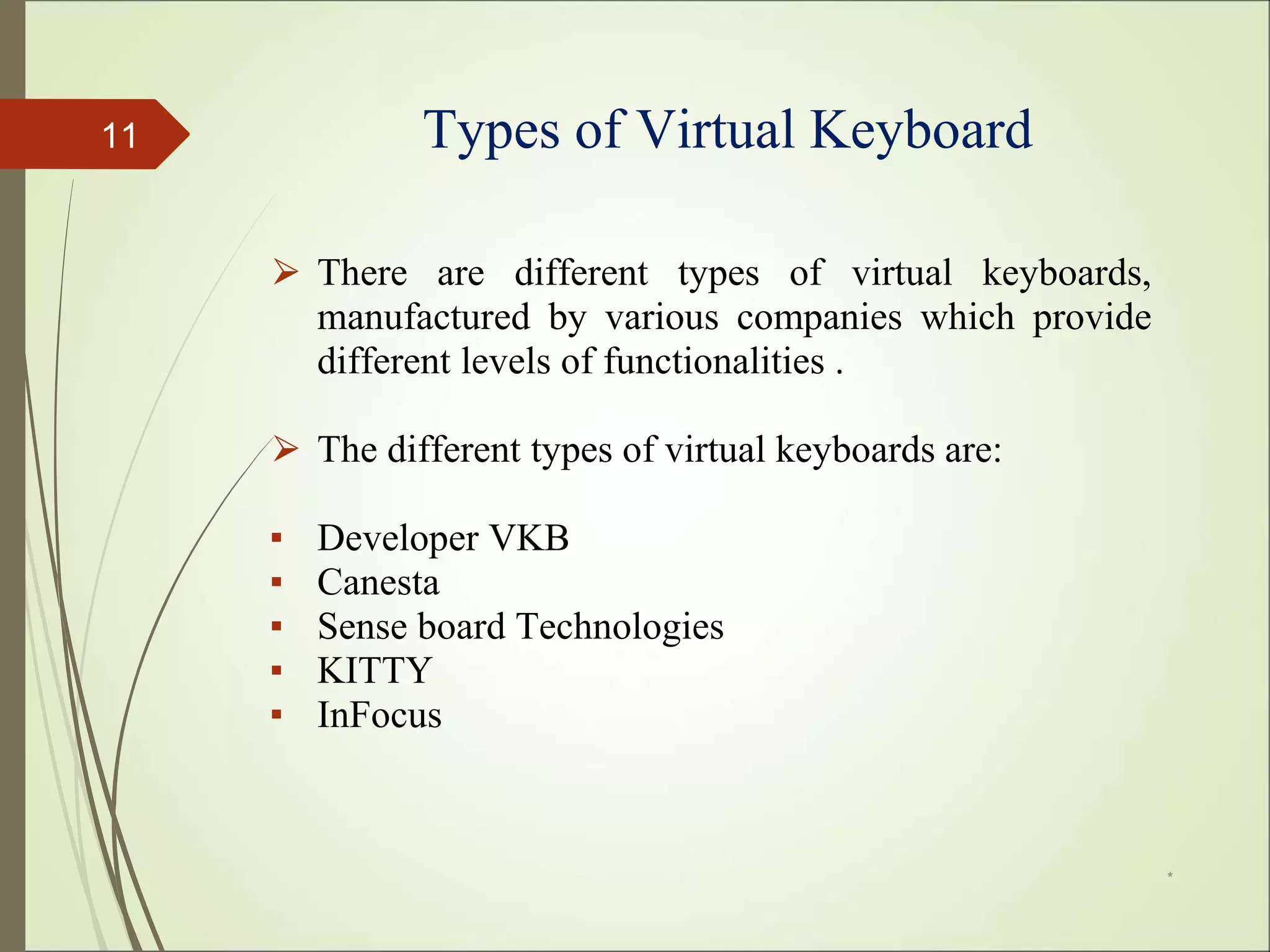 Virtual Keyboard Pptx