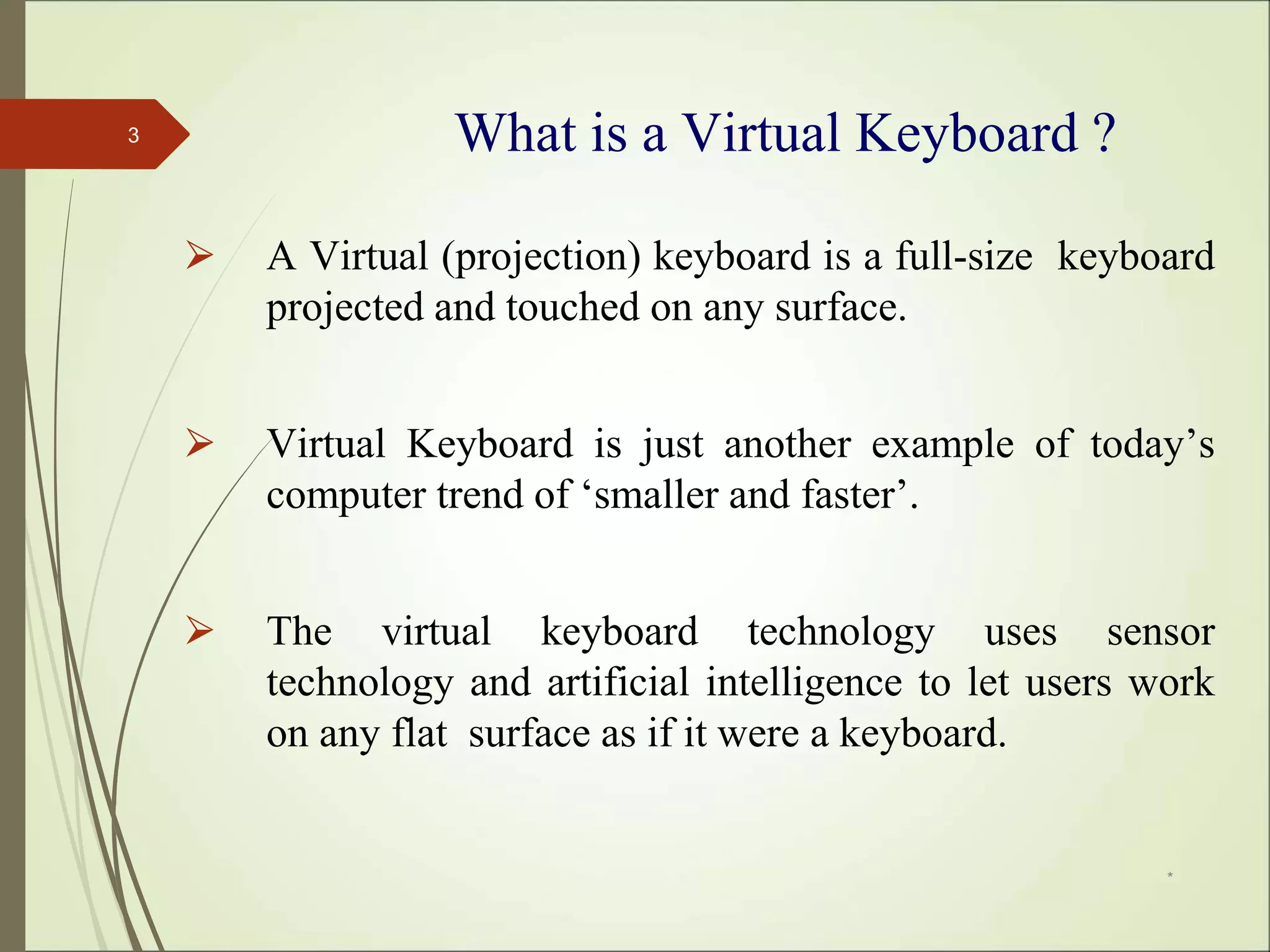 Virtual Keyboard Pptx