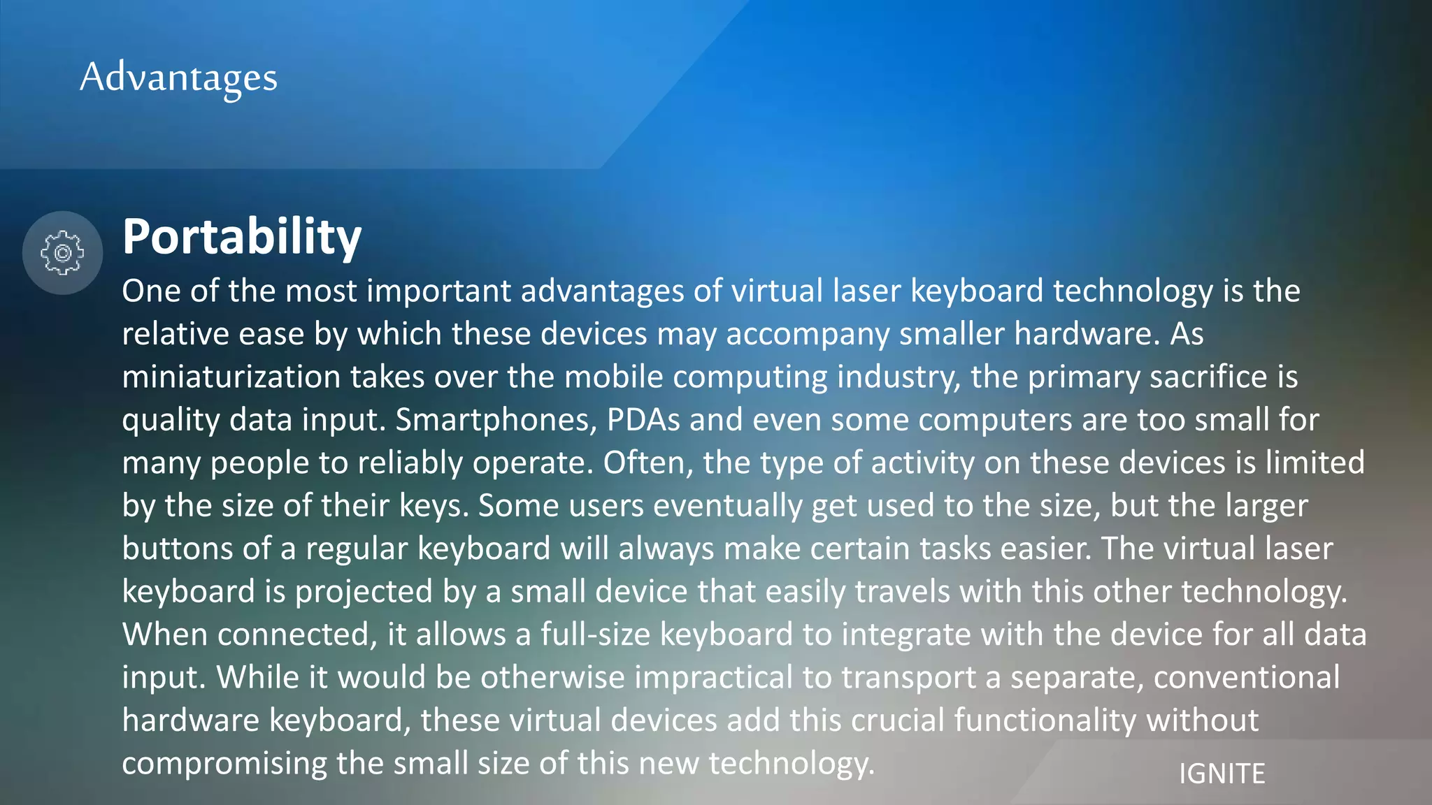 virtual keyboard presentation | PPTX