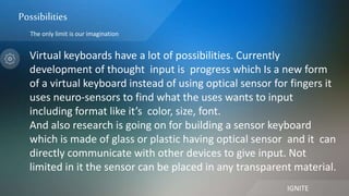 virtual keyboard presentation | PPTX
