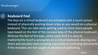 virtual keyboard presentation | PPTX