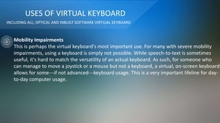 virtual keyboard presentation | PPTX