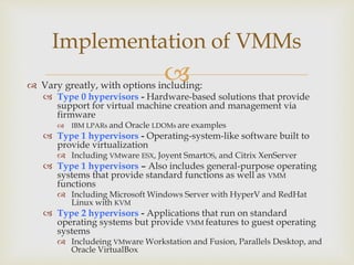 Virtual machine | PPTX | Operating Systems | Computer Software and ...