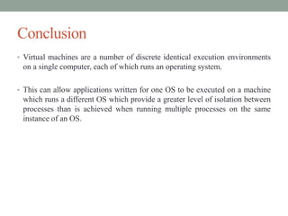 Virtual machine | PPTX