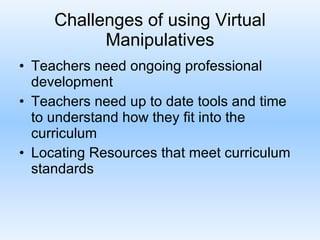 Virtual Manipulatives | PPT