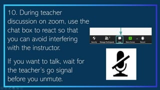 Virtual meeting-rules- | PPTX