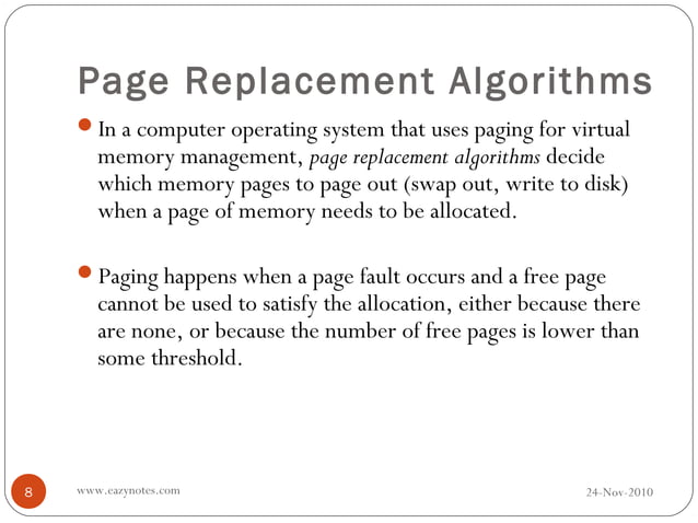 Virtual memory | PPS