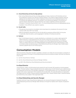 VMware Network Virtualization Design Guide | PDF