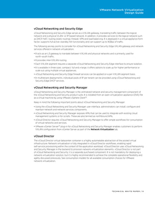 VMware Network Virtualization Design Guide | PDF