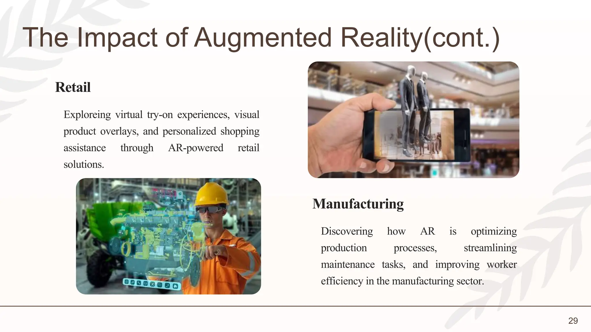 Virtual Reality and Augmented Reality | PPTX