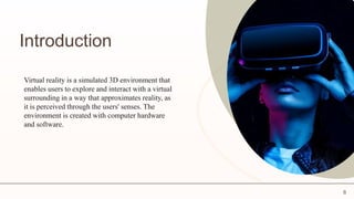 Virtual Reality and Augmented Reality | PPTX