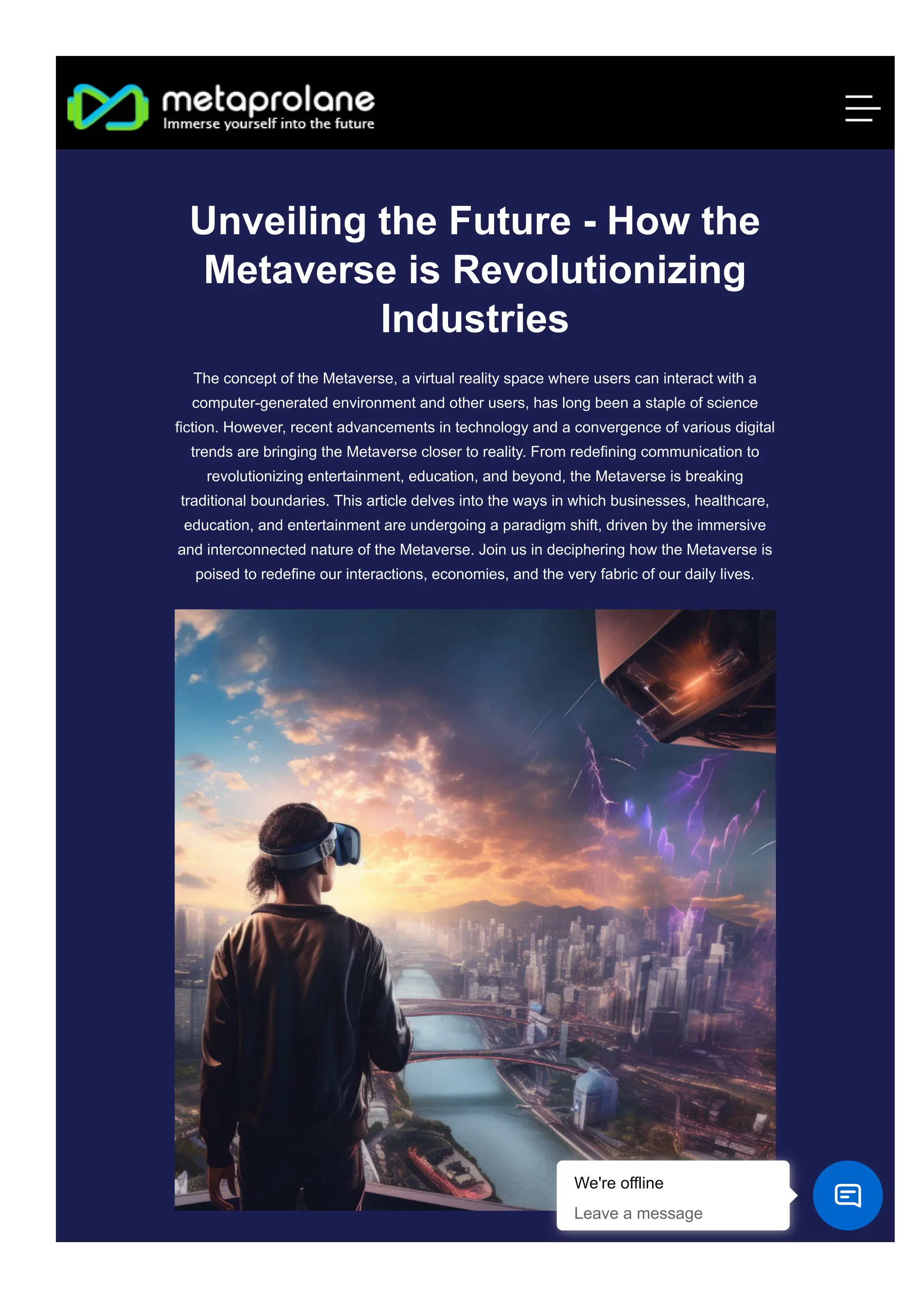 Metaverse 101: Understanding the Virtual Reality Realm | PDF
