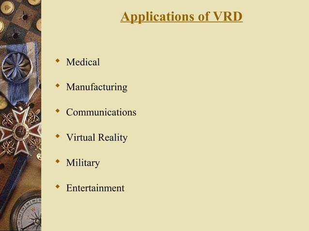 Virtual retinal-display ppt | PPT