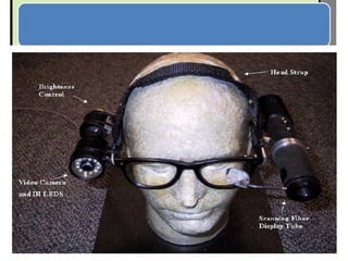 Virtual retinal-display ppt | PPT
