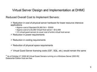 Virtual Server Presentation Dha | PPT